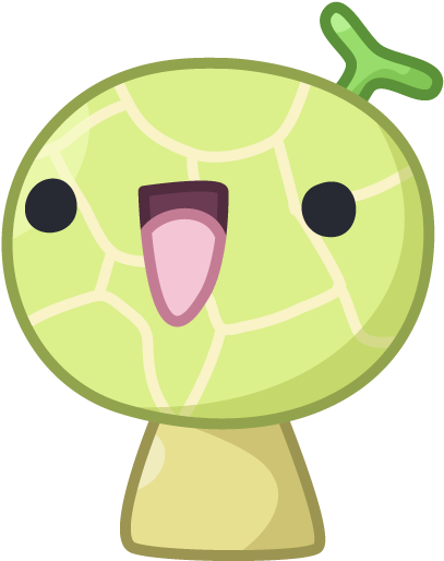 Melon Yoshi - Cartoon - (700x700) Png Clipart Download