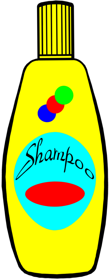 Shampoo Clipart Shampoo - Shampoo Coloring Page - Full Size PNG Clipart ...
