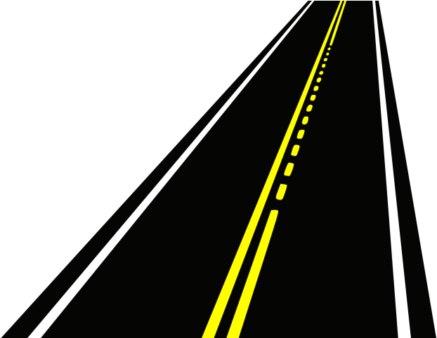 Highway Clipart Kalsada - Passing Zone - Full Size PNG Clipart Images ...
