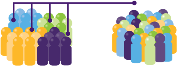 Audience Segmentation - Market Segmentation Transparent - (730x220) Png ...