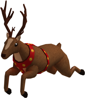 Flying Reindeer Png - (420x420) Png Clipart Download