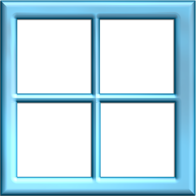 Square Clipart Window Frame Pencil And In Color Square - Window Clip ...