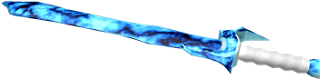 Blue Fire Sword - Roblox - (420x420) Png Clipart Download