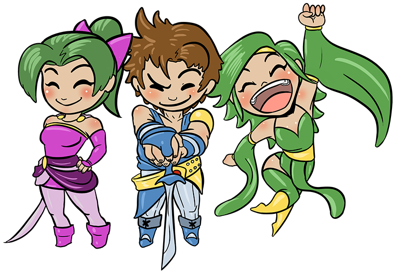 Final Fantasy 4 5 - Cartoon - (800x558) Png Clipart Download