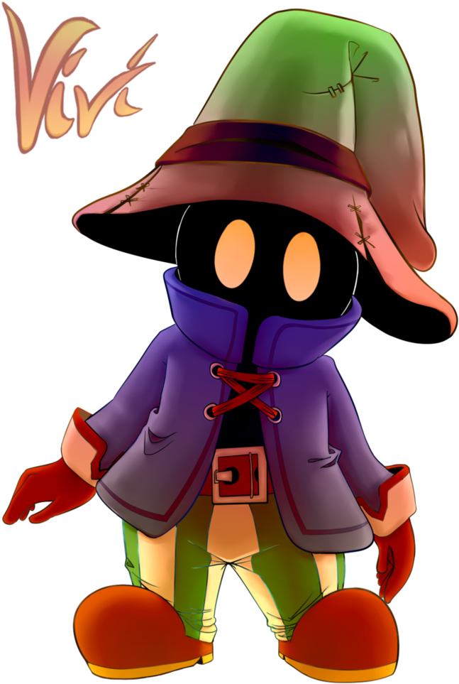 Vivi Final Fantasy Ix Fanart - Vivi Orunitia - Full Size PNG Clipart ...