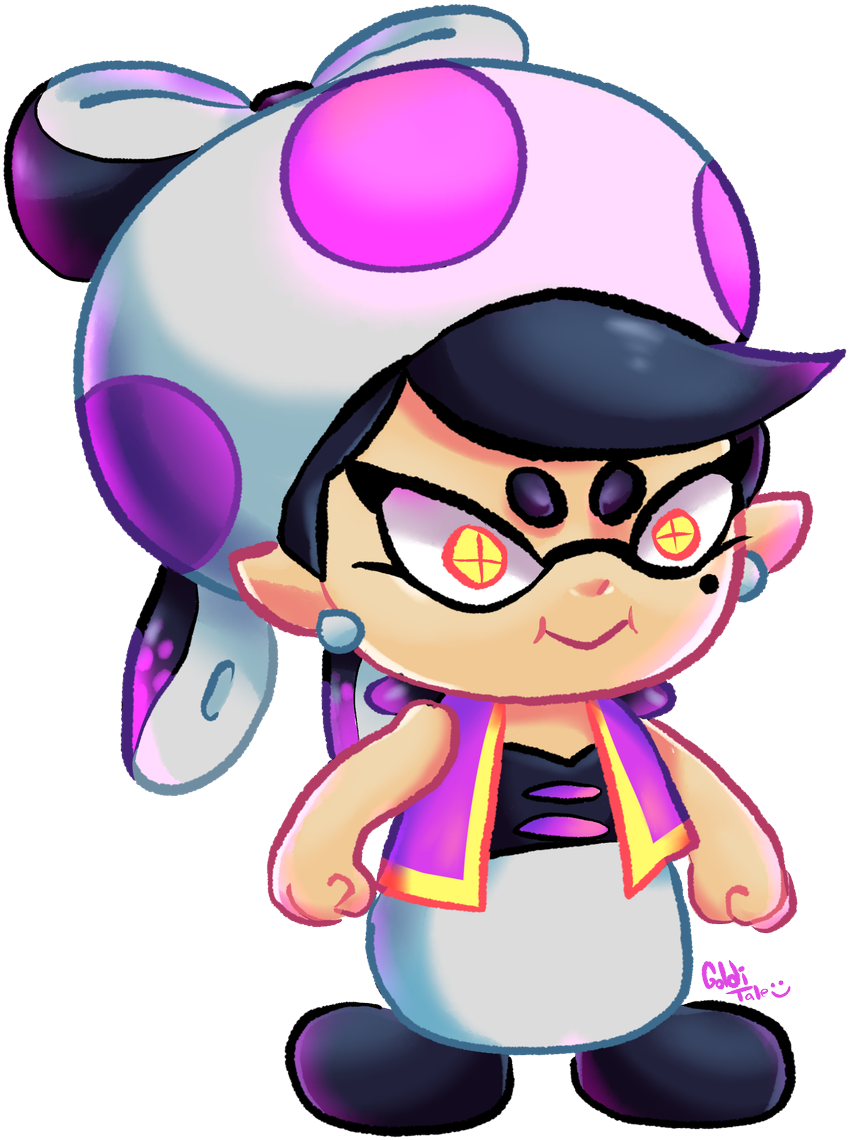 Splatoon Goldi - (1009x1200) Png Clipart Download