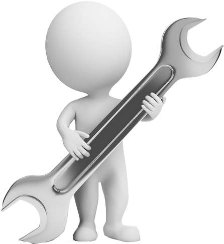 Onsite Support - 3d Small People - Full Size PNG Clipart Images Download