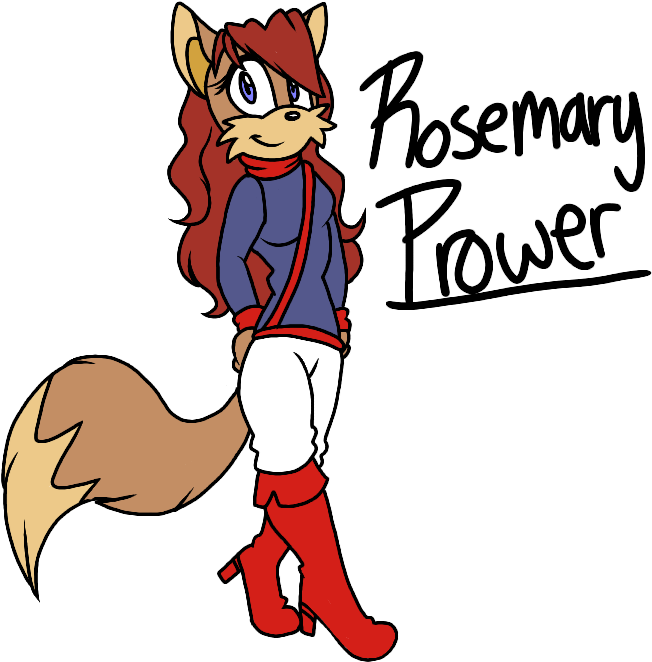 Rosemary Prower By Splashiebro - Drawing - (768x768) Png Clipart Download