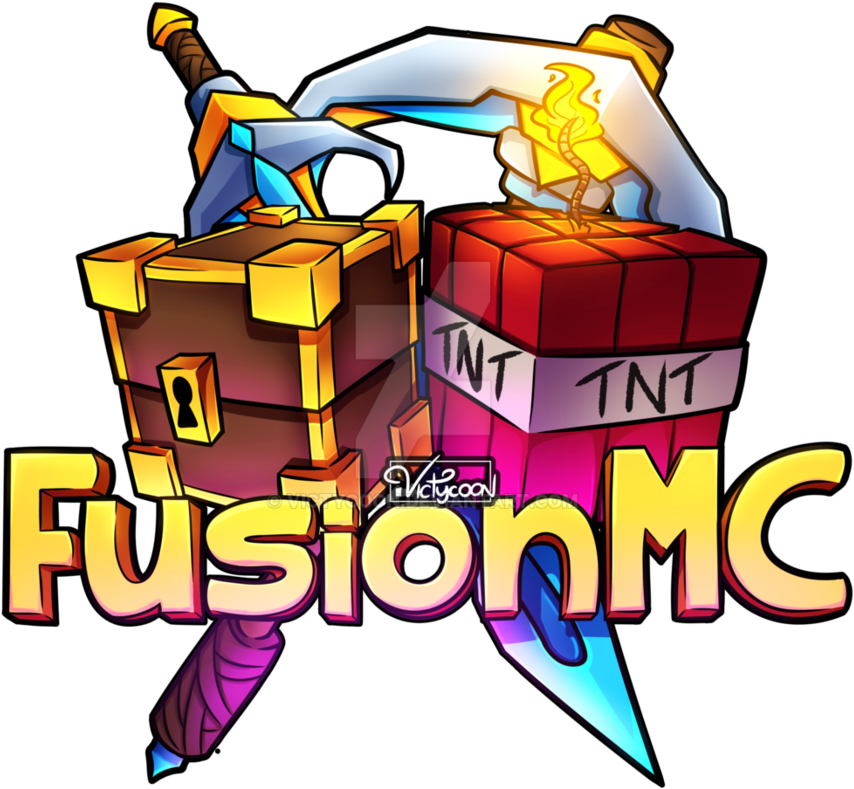Logo Server Minecraft By Victycoon - Twitter - (894x894) Png Clipart ...