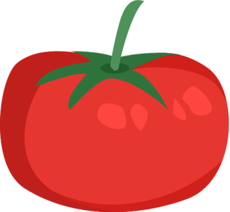 Red Clipart Tomato - Tomato Clip Art Png - (900x830) Png Clipart Download