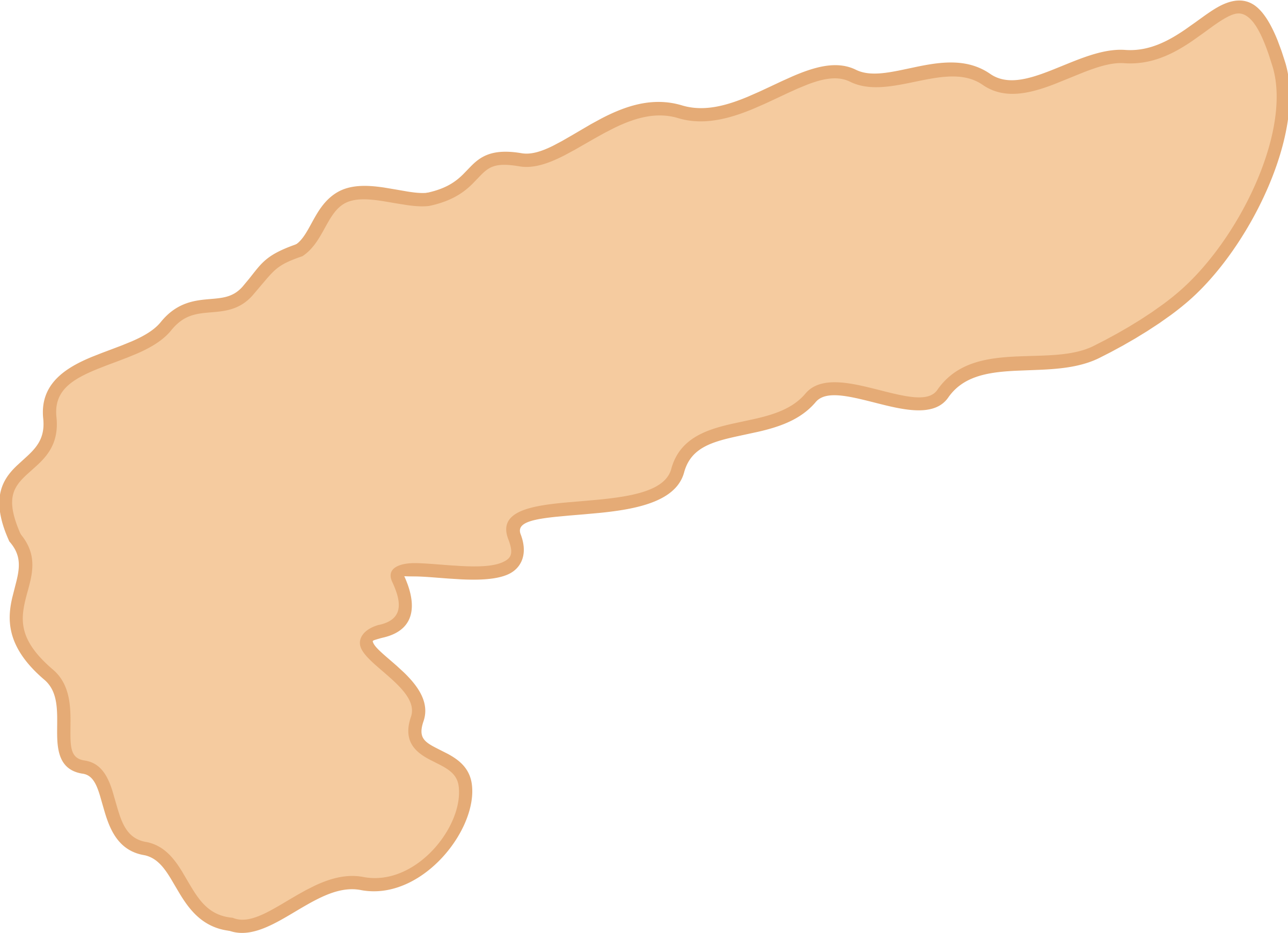 Big Image - Pancreas Clipart - (2400x1739) Png Clipart Download