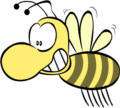 Spelling Bee Clip Art - Honey Bees Cartoon Pictures Gif - (600x452) Png ...