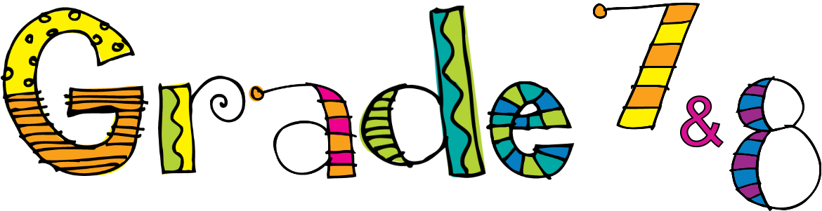 Grade 8 Clip Art - Grade 7 8 - (1178x302) Png Clipart Download