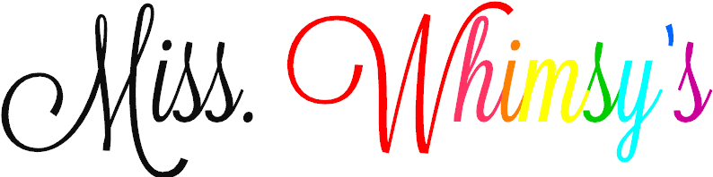 Miss - Whimsy's - Miss Whimsy - (1127x239) Png Clipart Download