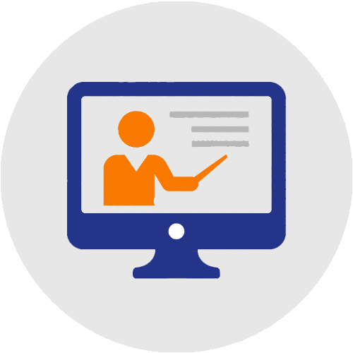 Imba Online Mba - Online Courses Icon - (500x500) Png Clipart Download