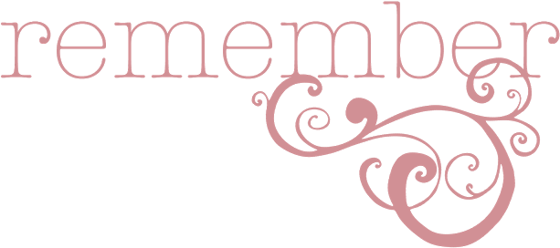 Word Art Png - Remember Word Clip Art - (640x308) Png Clipart Download