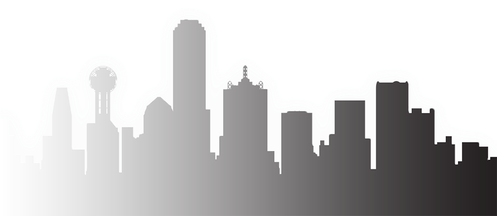 Image - Texas Skyline Vector - (979x500) Png Clipart Download