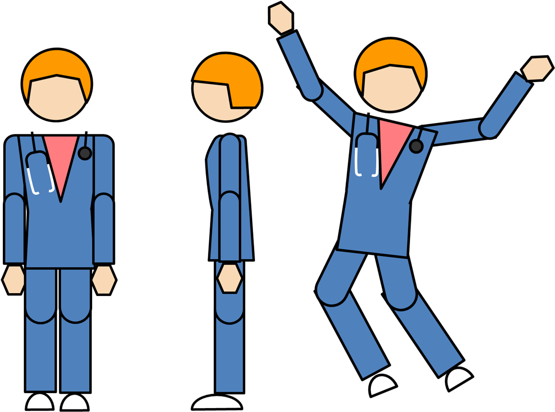 Powerpoint Characters - Clip Art - (1276x884) Png Clipart Download
