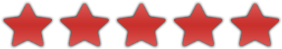 Very Professional - 5 Red Star Png - (500x250) Png Clipart Download