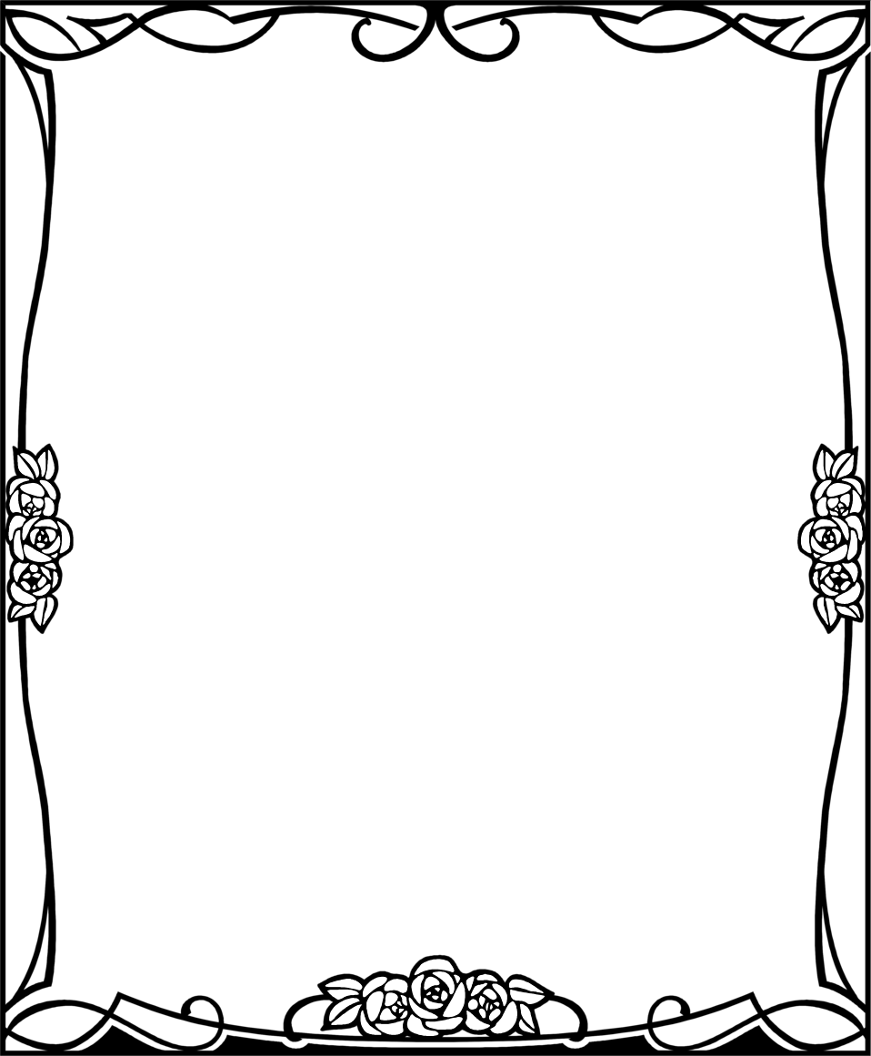 Best Music Notes Border Clipart With Bordre - Border Clip Art Black And ...