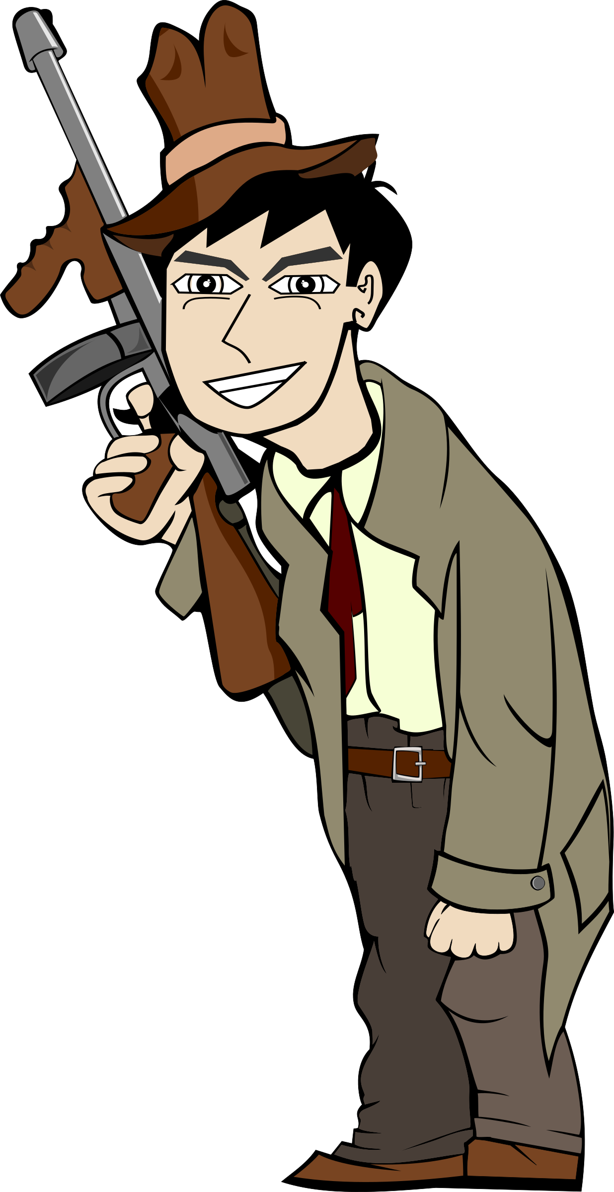Big Image - Gangster Clipart - Full Size PNG Clipart Images Download