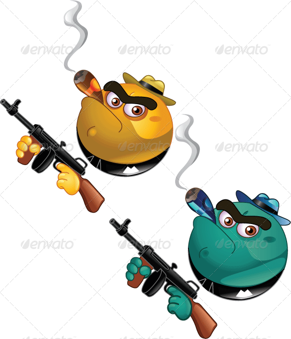 Pics/gangster-emoticon - Will Kill You Emoji - (593x690) Png Clipart ...