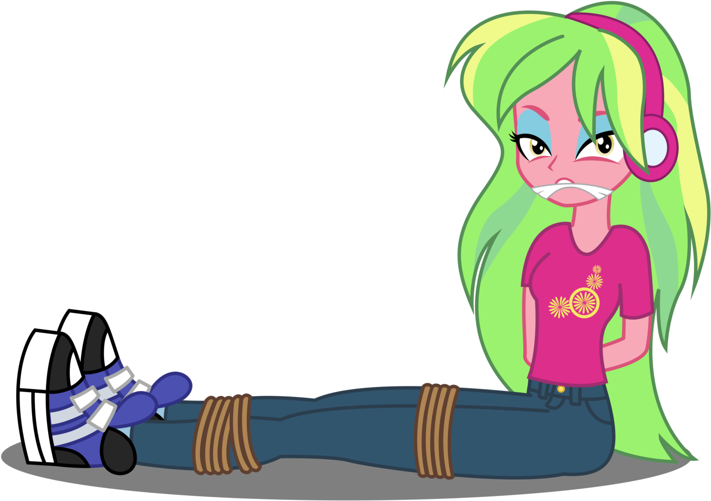 Tied Up Lemon Zest By Razethebeast On Deviantart - My Little Pony ...