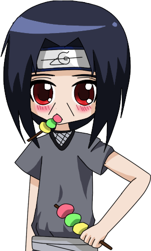 Chibi - Itachi Uchiha - (320x500) Png Clipart Download