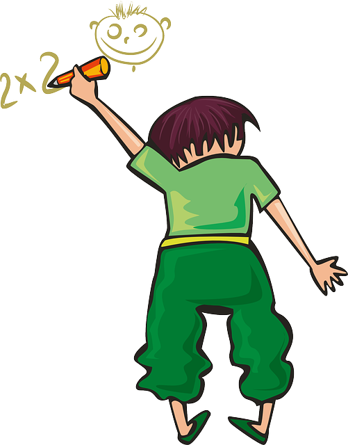 Boy, Girl, School, Calculating - Vector Graphics - (501x640) Png ...