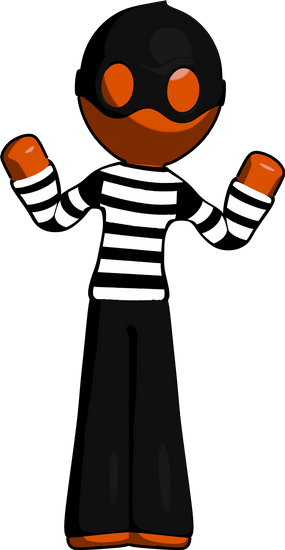 Thief Man Shrugging Confused - Ninjatō - (285x550) Png Clipart Download