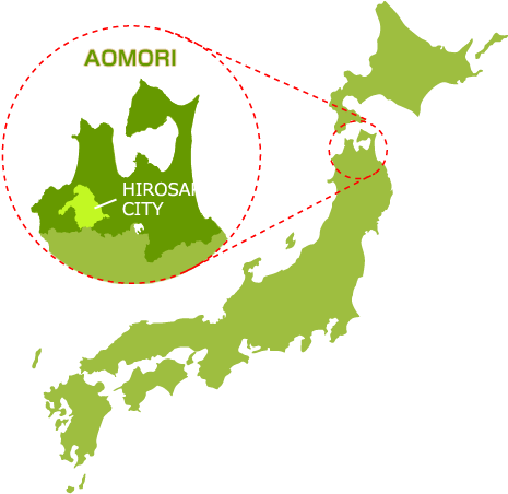 About The Sight-seeing Area - Map Of Aomori Prefecture - (470x460) Png ...