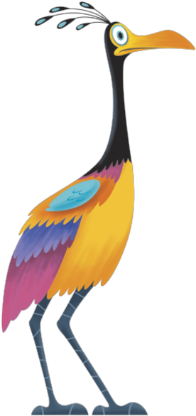 Pixar Up Kevin Png - (291x600) Png Clipart Download