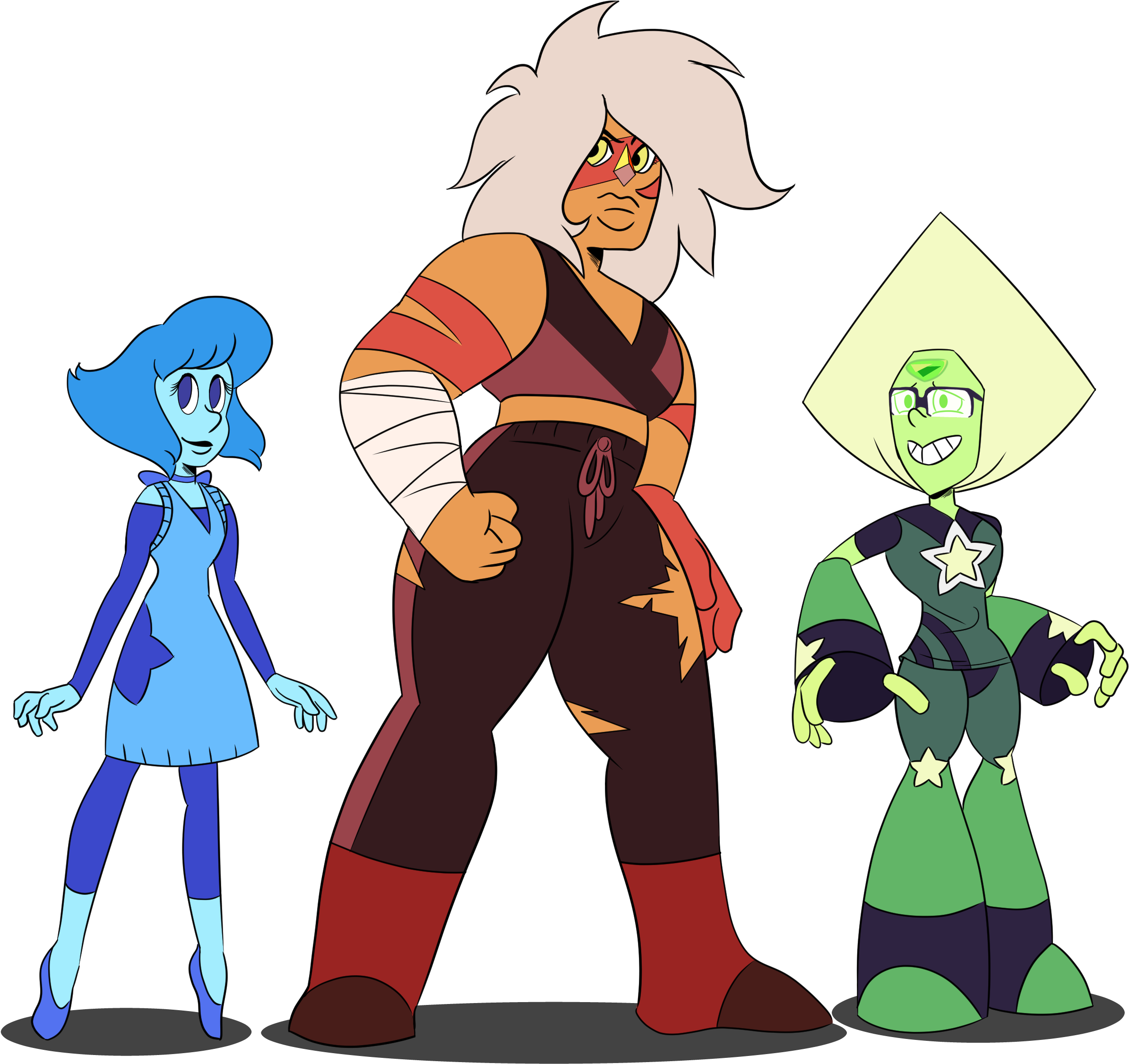 Redeemed Gems By Sonson-sensei - Homeworld Gems As Humans - (2500x2284 ...