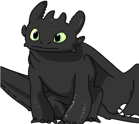 Toothless Dragon Face