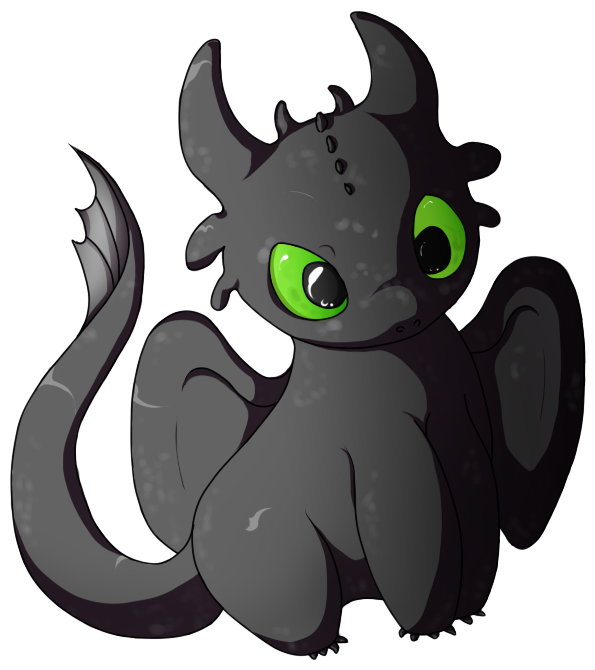 Yukihyo 894 119 Toothless By Inugurl107 - Chibi Toothless Transparent ...