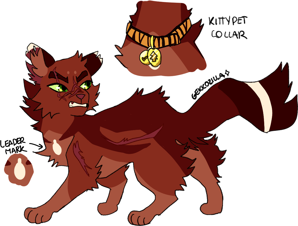 Hehehe Pinestar Thunderclan Gekkozilla - Warrior Cats Pinestar ...