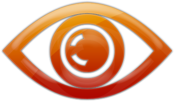 Eye Clipart Orange - Dark Eyes Png - (420x420) Png Clipart Download