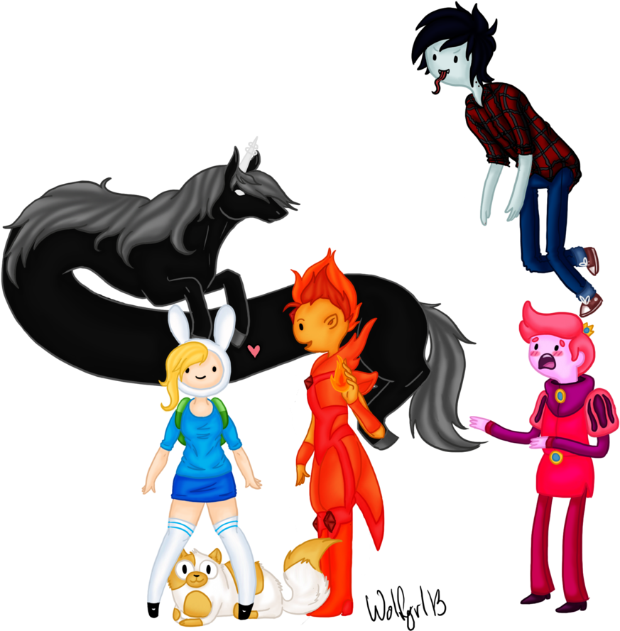 Gender Swapped Adventure Time V2 By Wolfgrl13 - Adventure Time Gender ...