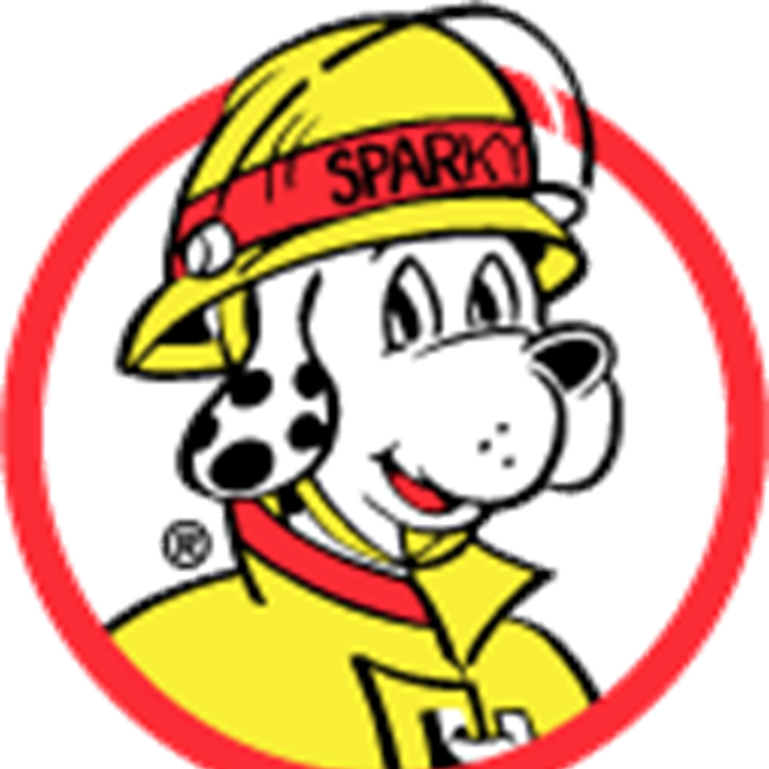 Officer Buckle And Gloria - Sparky The Fire Dog Logo - Full Size PNG ...