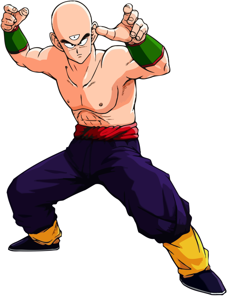 Tien Shinhan Psd61203 - Dragon Ball Z Tien - (800x1035) Png Clipart ...