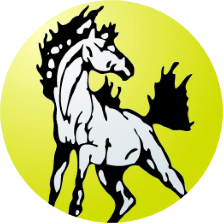 Kouts Mustangs - Stallion - (720x720) Png Clipart Download