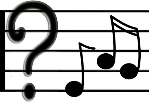 Question Mark Pic - Question Mark And Music - (484x336) Png Clipart ...