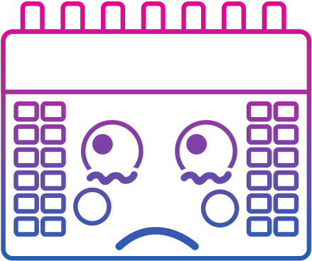 Calendar Event Cute Cry Kawaii Cartoon - Caricature - (550x550) Png ...