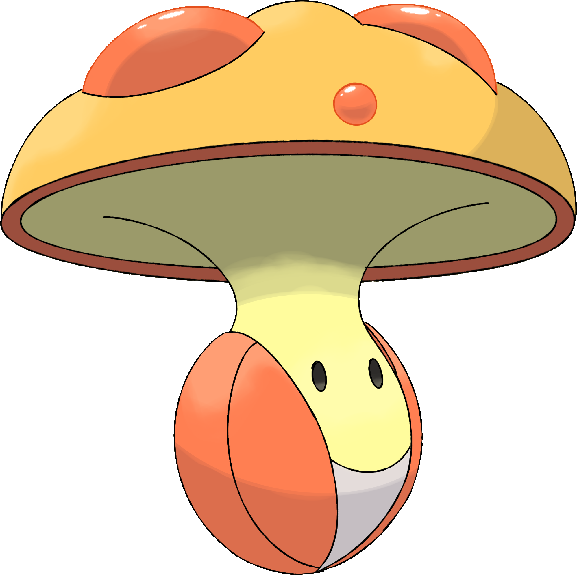 Abolm - Fakemon Mushroom Pokemon - (2000x2000) Png Clipart Download
