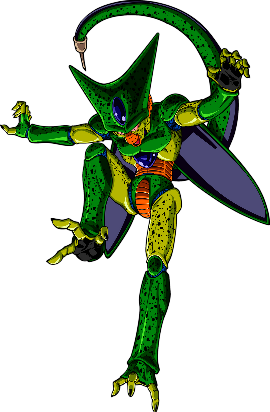 Cells First Form - Dragon Ball Z Imperfect Cell - (1049x1600) Png ...