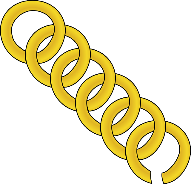 Chain People, Cartoon, Golden, Signs, Symbols, Money, - Gold Chain ...