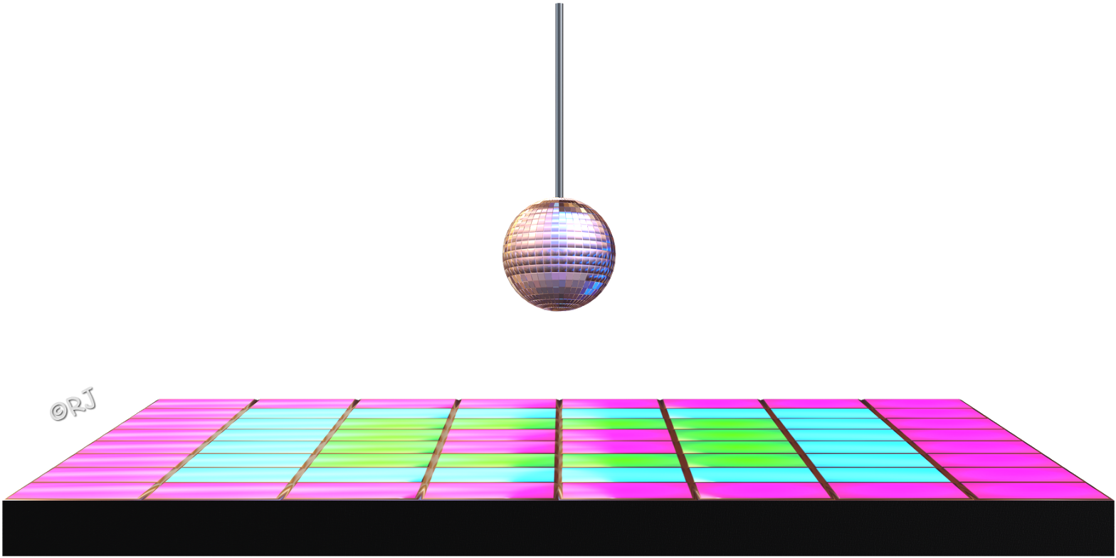 Disco Ball & Dance Floor - Transparent Dance Floor Png - (1600x850) Png ...