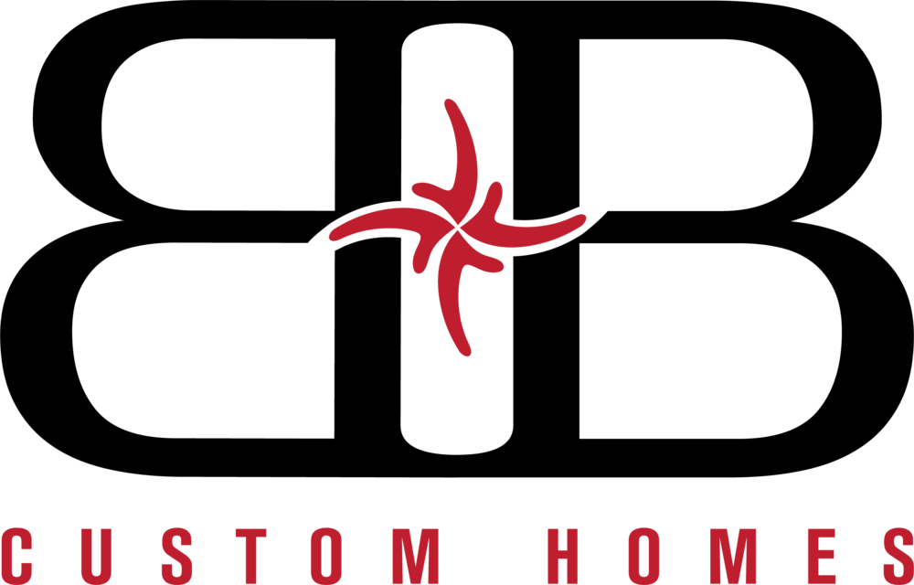 Bandb Logo Final - Custom Home - (1000x640) Png Clipart Download