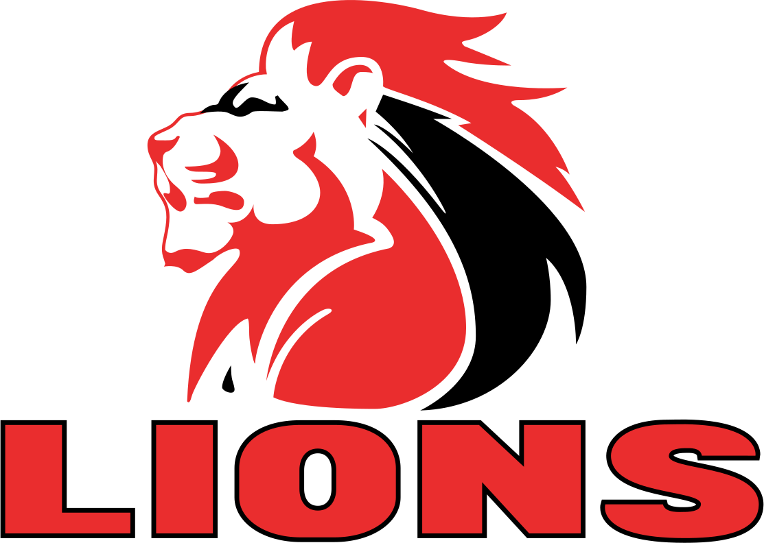 Lions Rugby Logo Vector