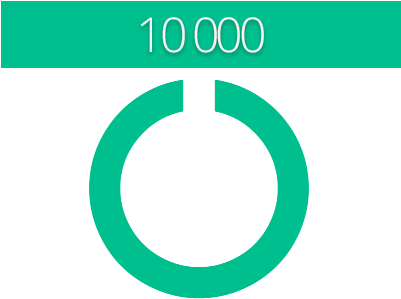 10000 Loops Vine - Vector Graphics - (400x350) Png Clipart Download